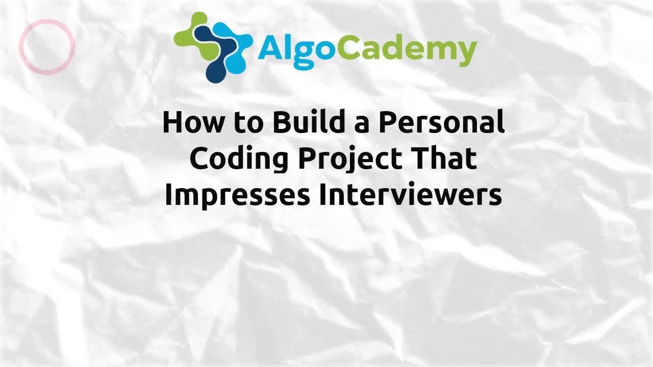 AlgoCademy on LinkedIn: #codingprojects #interviewpreparation # ... AlgoCademy on LinkedIn: #codingprojects #interviewpreparation # ...