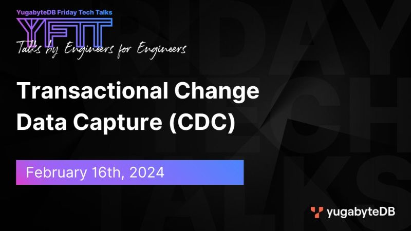 #yugabytedb #community #dbaas #cloudnative #distributedsql #cdc #acid ... #yugabytedb #community #dbaas #cloudnative #distributedsql #cdc #acid ...