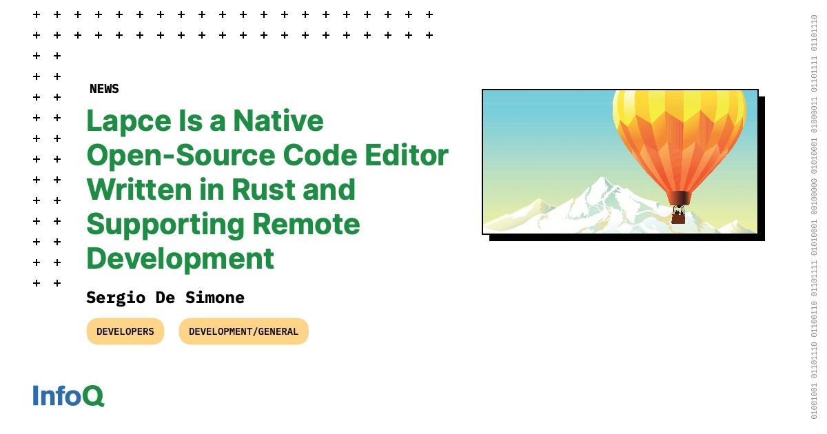 InfoQ on LinkedIn: #lapce #rustlang #infoq #webdevelopment # ... InfoQ on LinkedIn: #lapce #rustlang #infoq #webdevelopment # ...