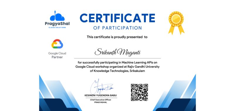 Workshop on Machine Learning APIs on Google Cloud | PRAGYASHAL ... Workshop on Machine Learning APIs on Google Cloud | PRAGYASHAL ...
