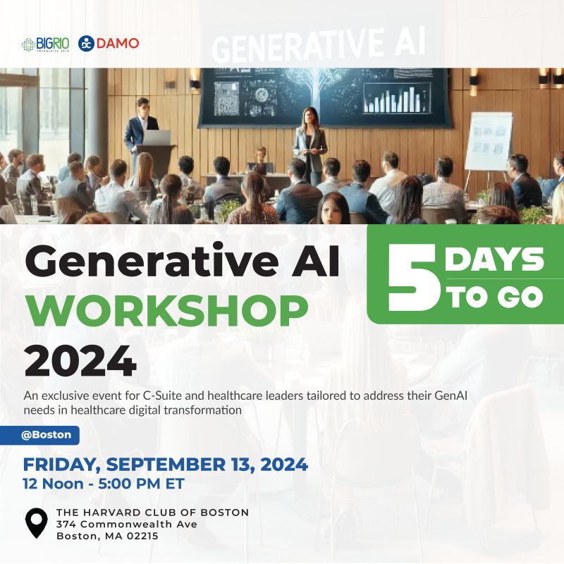 Damo Consulting Inc. on LinkedIn: #genai #ai #healthcare #innovation # ... Damo Consulting Inc. on LinkedIn: #genai #ai #healthcare #innovation # ...