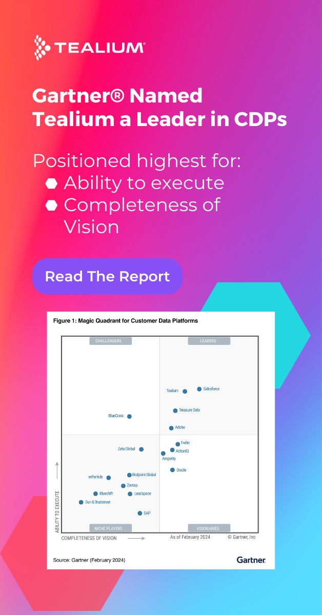 Gartner Magic Quadrant 2024 | Tealium Gartner Magic Quadrant 2024 | Tealium