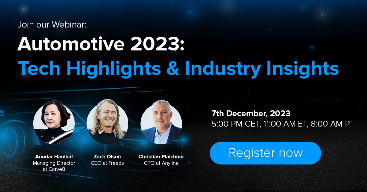 Claudia Blaas on LinkedIn: Automotive 2023: Tech Highlights & Industry ... Claudia Blaas on LinkedIn: Automotive 2023: Tech Highlights & Industry ...