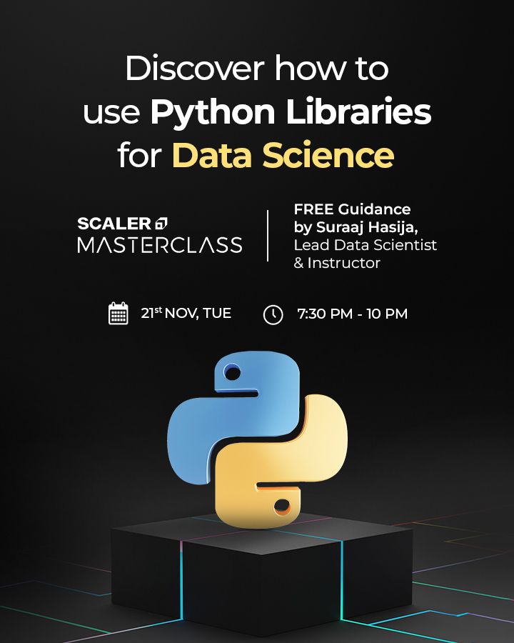 Scaler on LinkedIn: Data Science using Python Scaler on LinkedIn: Data Science using Python