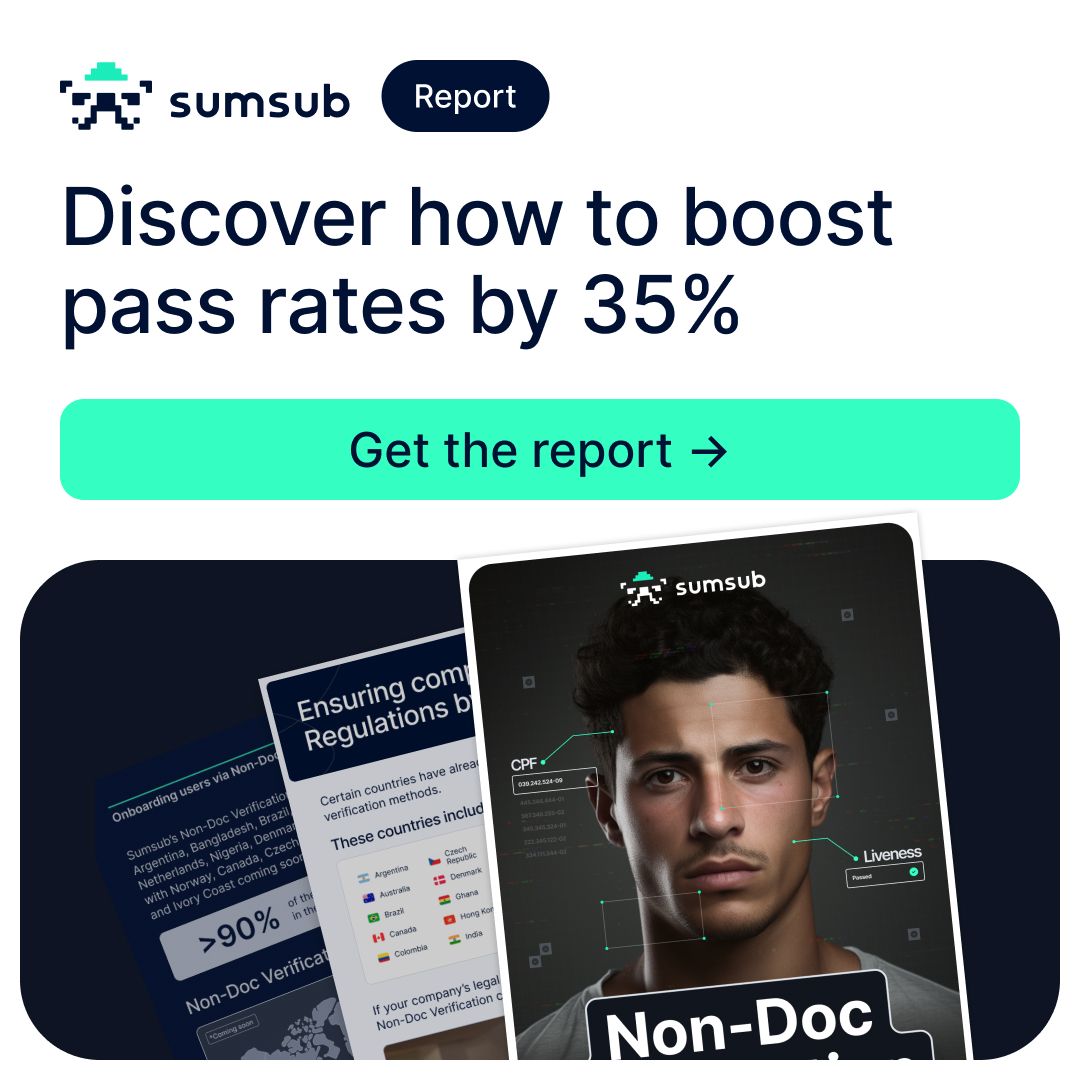 Sumsub on LinkedIn: Non-Doc Verification: Compliance Guide 2024 | Sumsub Sumsub on LinkedIn: Non-Doc Verification: Compliance Guide 2024 | Sumsub