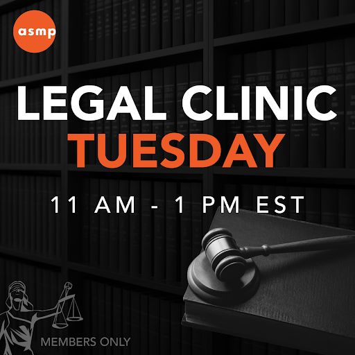 ASMP understands how tricky the business and legal landscape can be for ... ASMP understands how tricky the business and legal landscape can be for ...