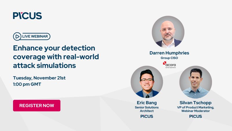 Join our webinar on efficient threat detection | Picus Security posted ... Join our webinar on efficient threat detection | Picus Security posted ...