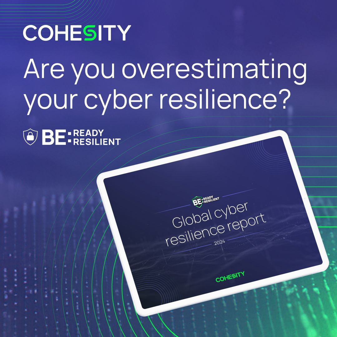 Cohesity on LinkedIn: #cyberresilience Cohesity on LinkedIn: #cyberresilience