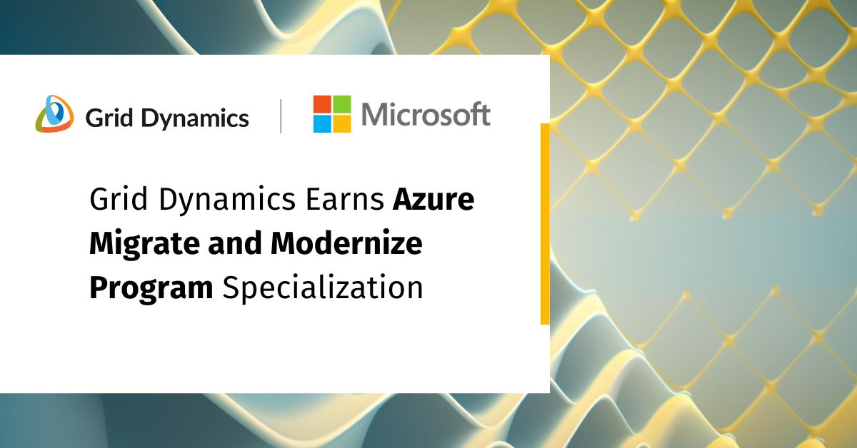Grid Dynamics on LinkedIn: Grid Dynamics Deepens Partnership with ... Grid Dynamics on LinkedIn: Grid Dynamics Deepens Partnership with ...
