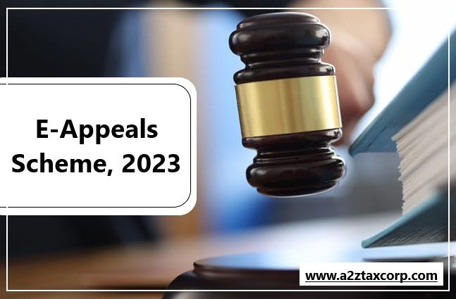 Bimal Jain on LinkedIn: CBDT notified the e-Appeals Scheme, 2023 to ... Bimal Jain on LinkedIn: CBDT notified the e-Appeals Scheme, 2023 to ...