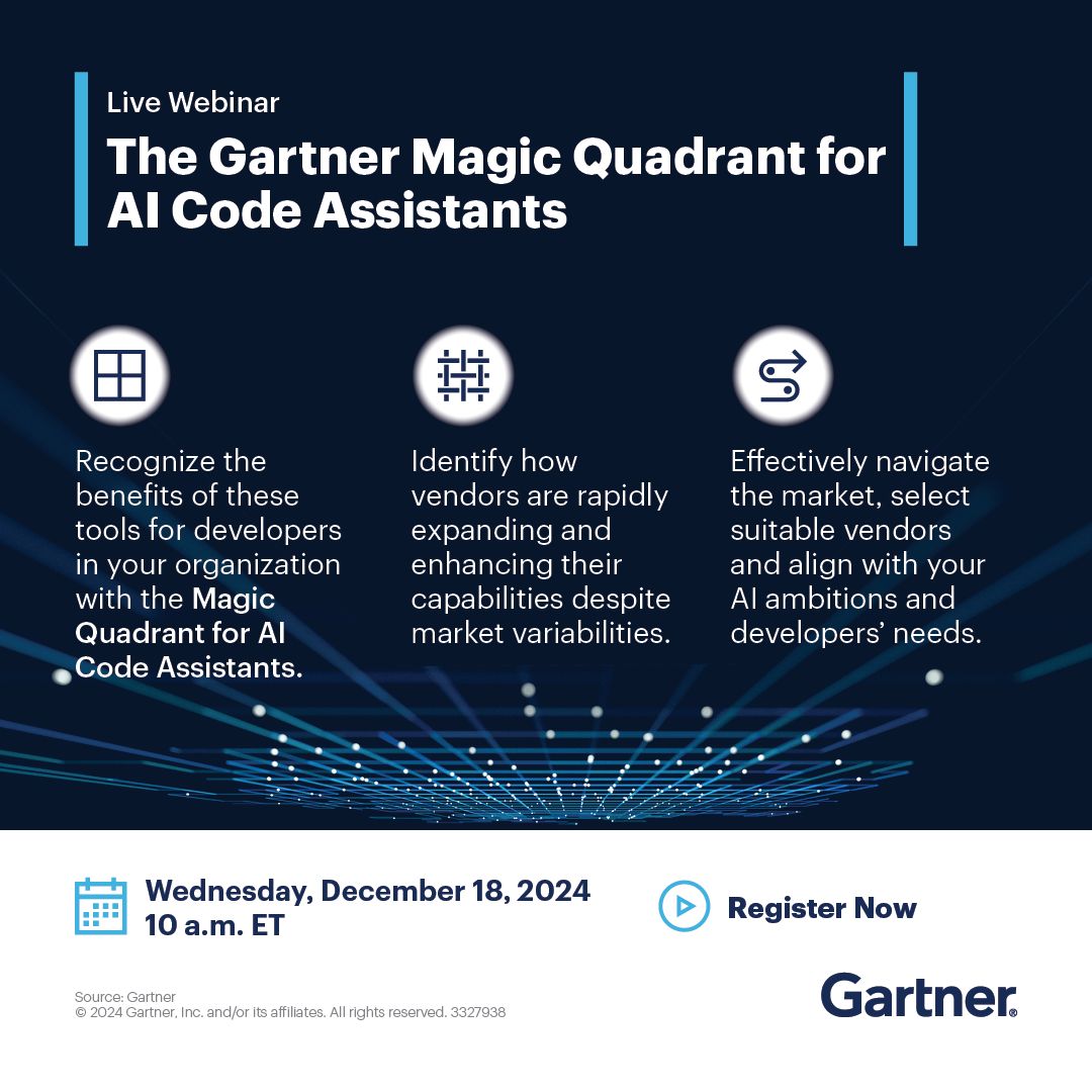 José Roberto Shiota on LinkedIn: The Gartner Magic Quadrant for AI Code ... José Roberto Shiota on LinkedIn: The Gartner Magic Quadrant for AI Code ...