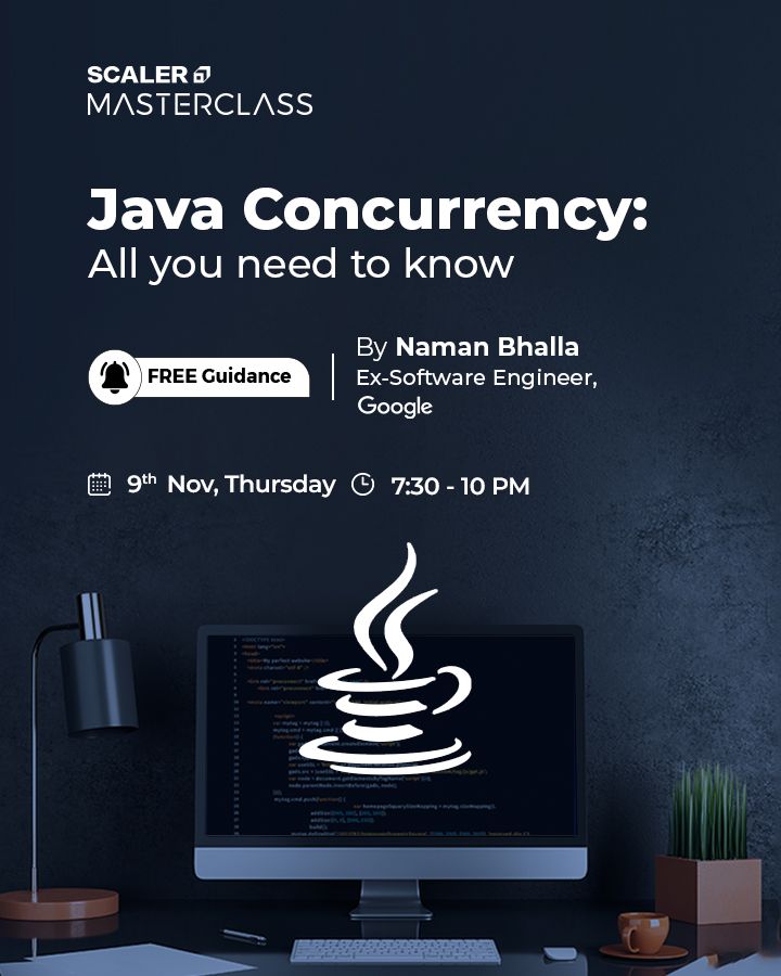 Scaler on LinkedIn: Master Java Concurrency & Multithreading Scaler on LinkedIn: Master Java Concurrency & Multithreading