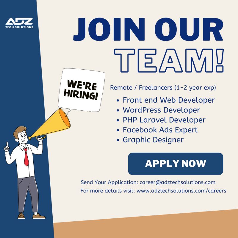Careers | Adz Tech Solutions Careers | Adz Tech Solutions