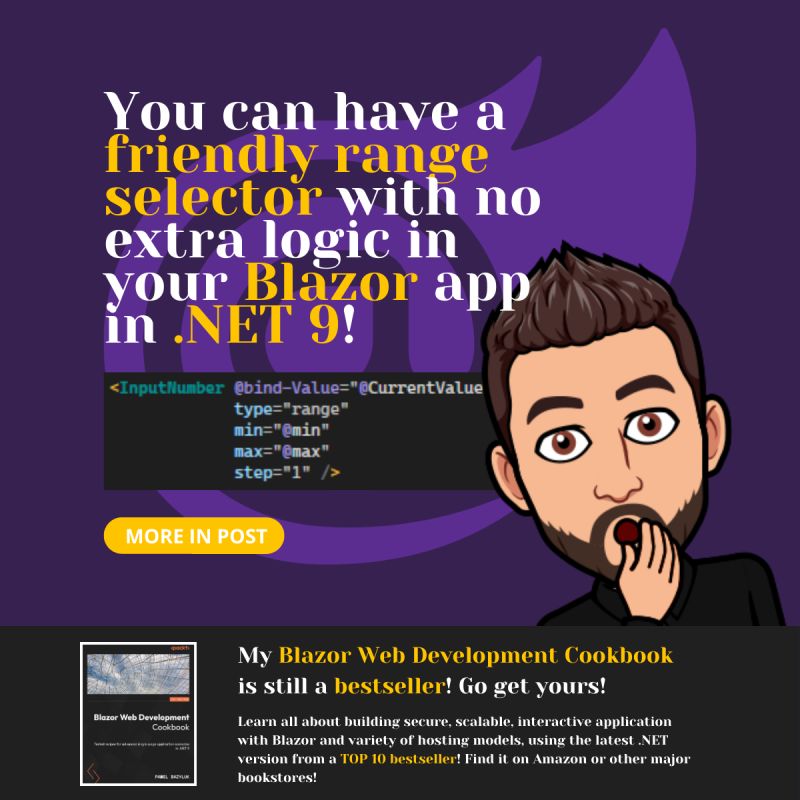 #blazor #numeric #dotnet9 #range #type #attribute #slider #intuitive ... #blazor #numeric #dotnet9 #range #type #attribute #slider #intuitive ...