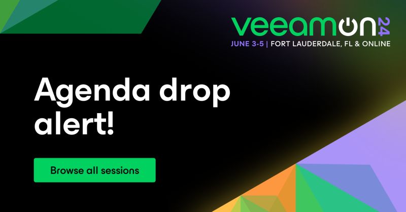 Veeam Software on LinkedIn: VeeamON 2025 | San Diego, April 21-23 Veeam Software on LinkedIn: VeeamON 2025 | San Diego, April 21-23
