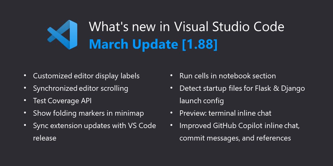 PauloMorgado.NET on LinkedIn: Visual Studio Code March 2024 PauloMorgado.NET on LinkedIn: Visual Studio Code March 2024