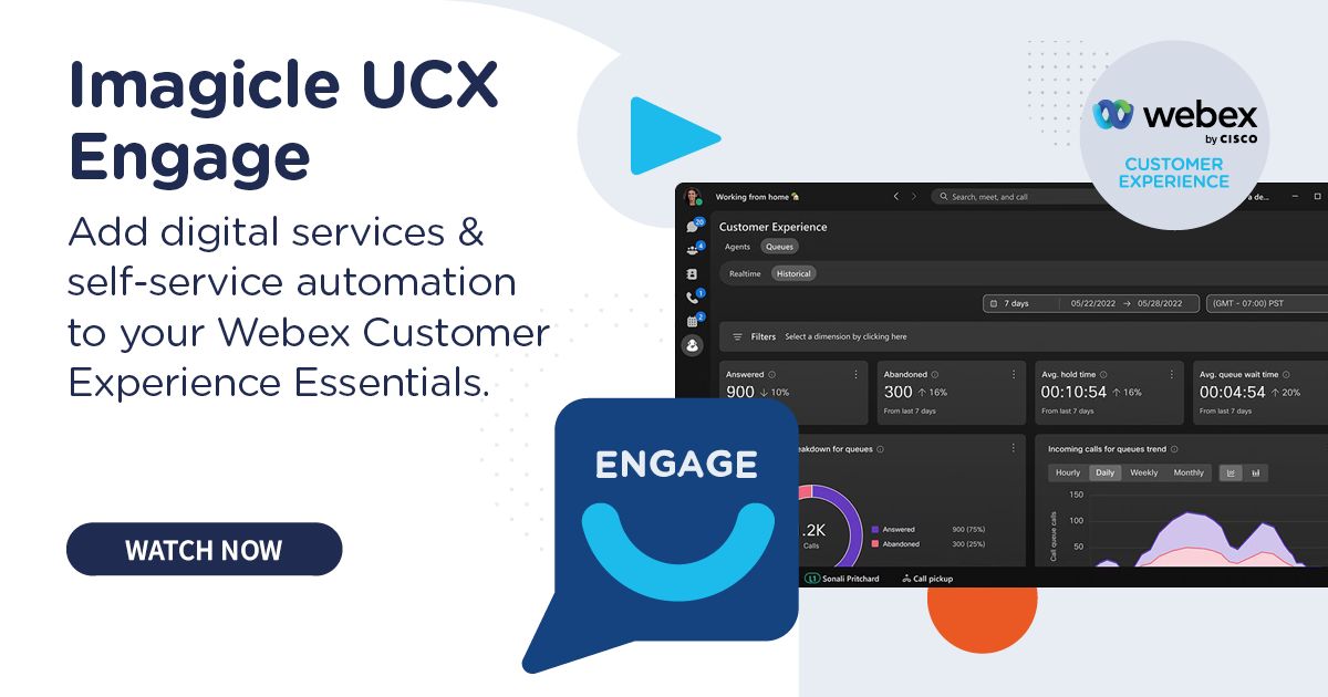 Imagicle on LinkedIn: Introducing UCX Engage Essentials for Webex ... Imagicle on LinkedIn: Introducing UCX Engage Essentials for Webex ...