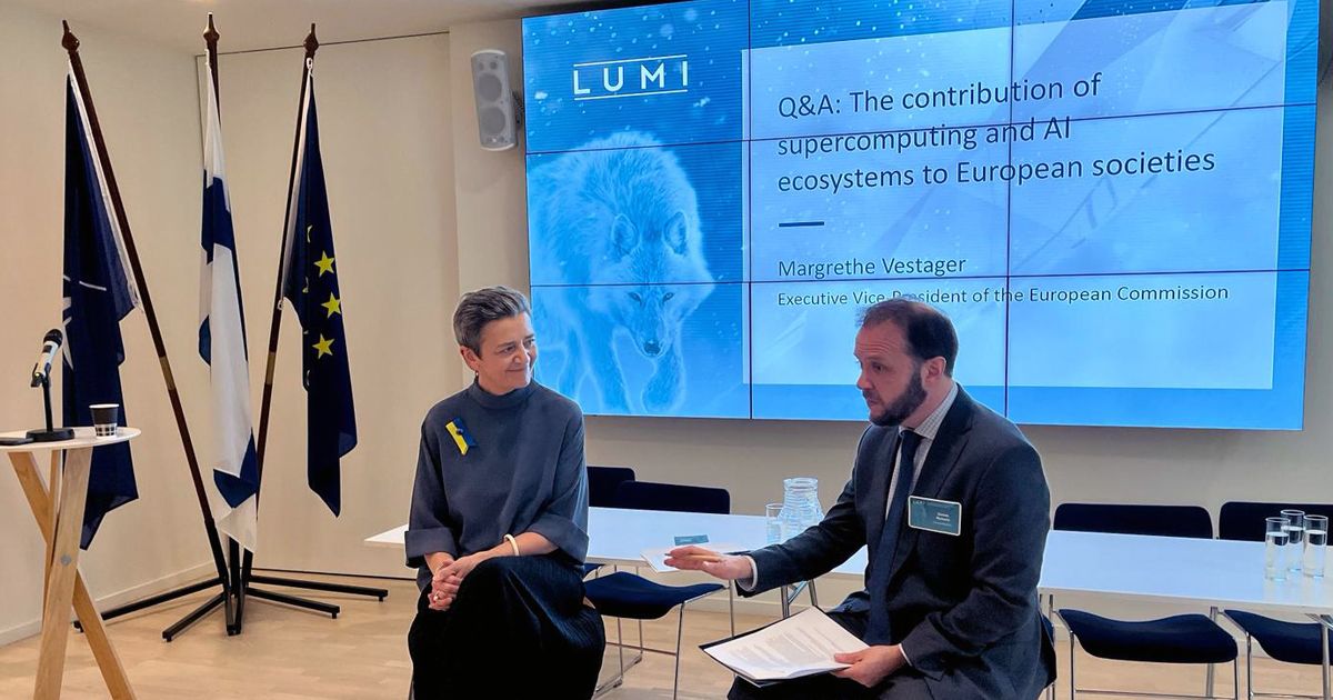 LUMI supercomputer on LinkedIn: #hpc #ai #lumisupercomputer LUMI supercomputer on LinkedIn: #hpc #ai #lumisupercomputer