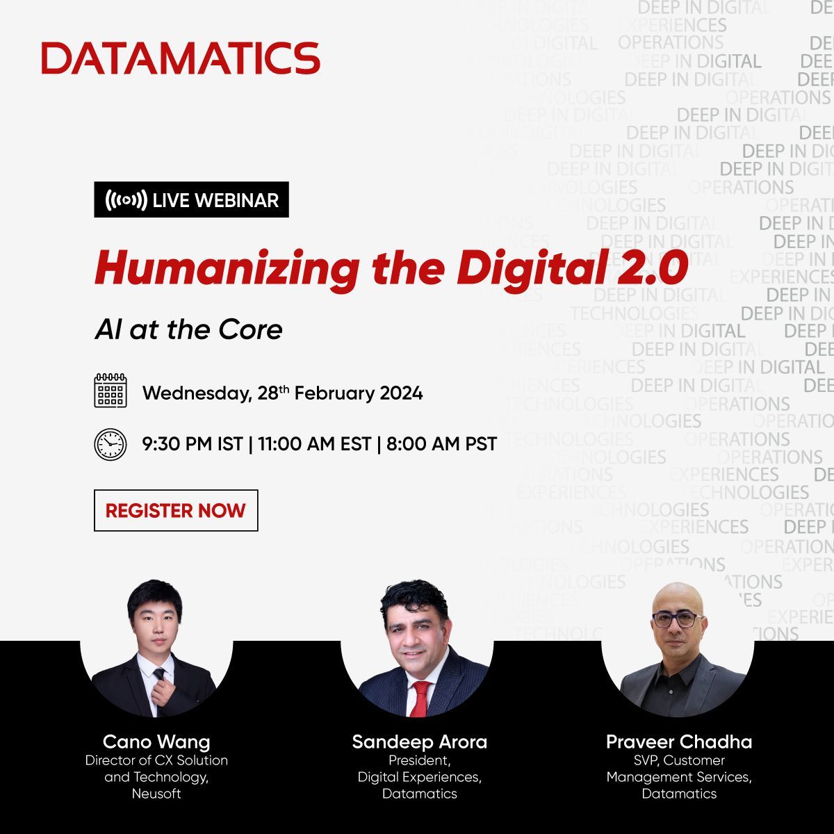 Sheel Thakkar on LinkedIn: Webinar: Humanizing the Digital 2.0 – AI at ... Sheel Thakkar on LinkedIn: Webinar: Humanizing the Digital 2.0 – AI at ...