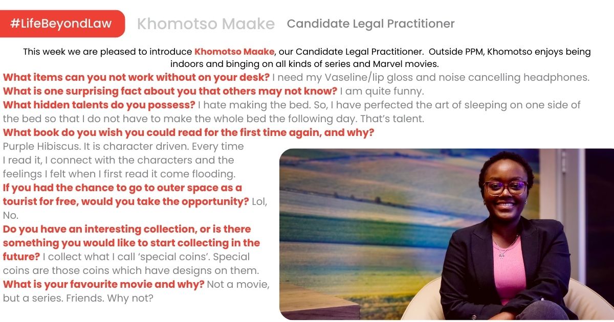 Phukubje Pierce Masithela Attorneys on LinkedIn: #lifebeyondlaw Phukubje Pierce Masithela Attorneys on LinkedIn: #lifebeyondlaw