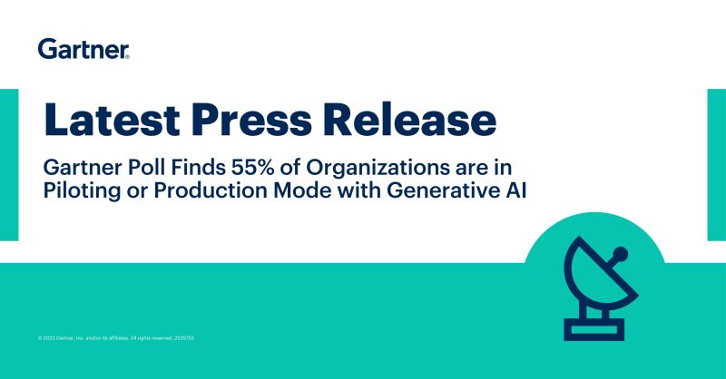 Gartner poll on generative AI | José Roberto Shiota posted on the topic ... Gartner poll on generative AI | José Roberto Shiota posted on the topic ...