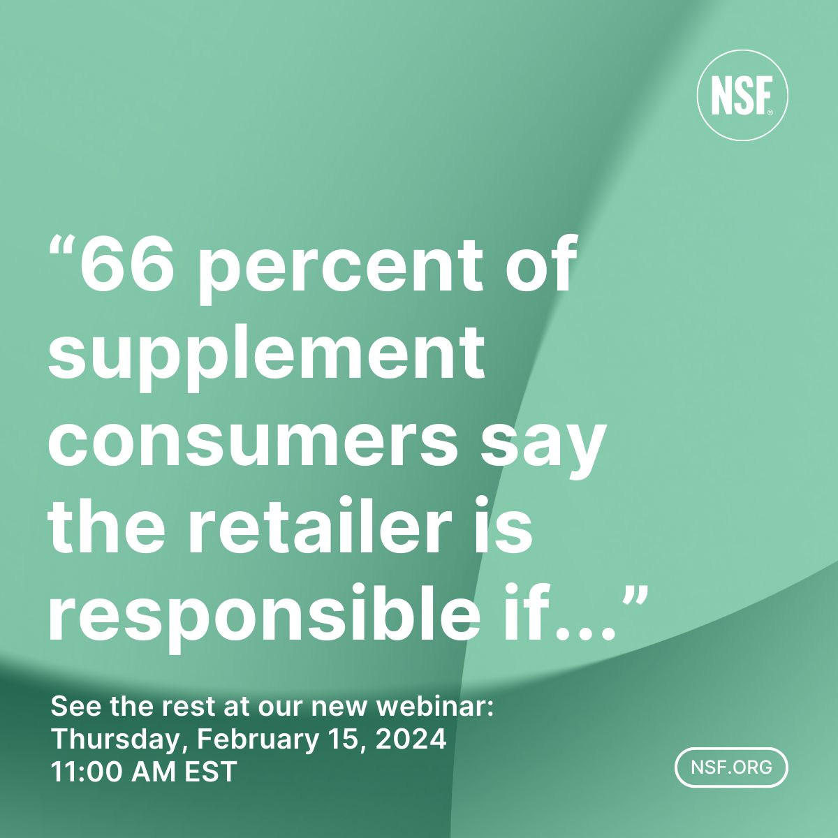 NSF Dietary Supplement Consumer Survey | NSF - Life Sciences NSF Dietary Supplement Consumer Survey | NSF - Life Sciences