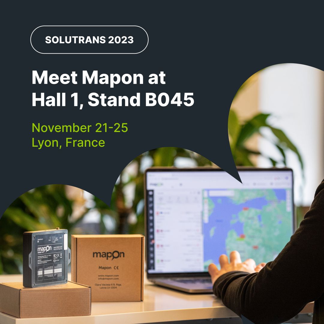 Mapon on LinkedIn: 🚨 Bonjour! Mapon is heading to SOLUTRANS | Transport ... Mapon on LinkedIn: 🚨 Bonjour! Mapon is heading to SOLUTRANS | Transport ...