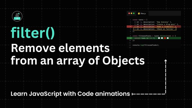 Dominik Sumer on LinkedIn: Remove Object from Array using JavaScript ... Dominik Sumer on LinkedIn: Remove Object from Array using JavaScript ...