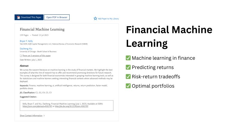 PyQuant News π on LinkedIn: 159 pages the best examples of machine ... PyQuant News π on LinkedIn: 159 pages the best examples of machine ...