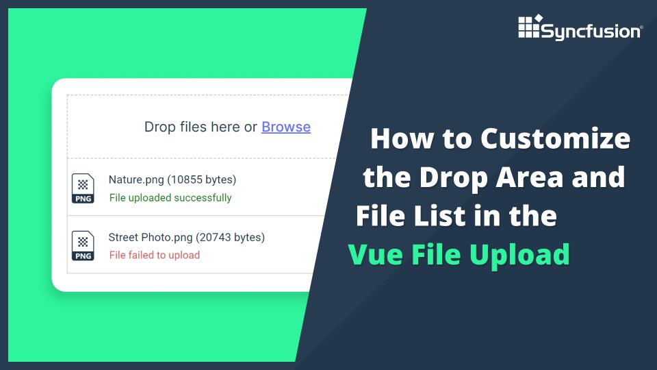 Syncfusion on LinkedIn: #vue #vuejs #fileupload Syncfusion on LinkedIn: #vue #vuejs #fileupload