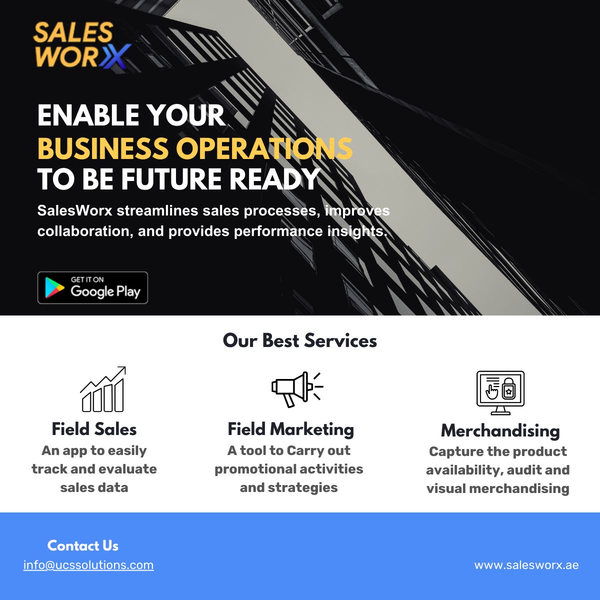 Unique Computer Systems on LinkedIn: Salesworx – Field Sales Automation ... Unique Computer Systems on LinkedIn: Salesworx – Field Sales Automation ...