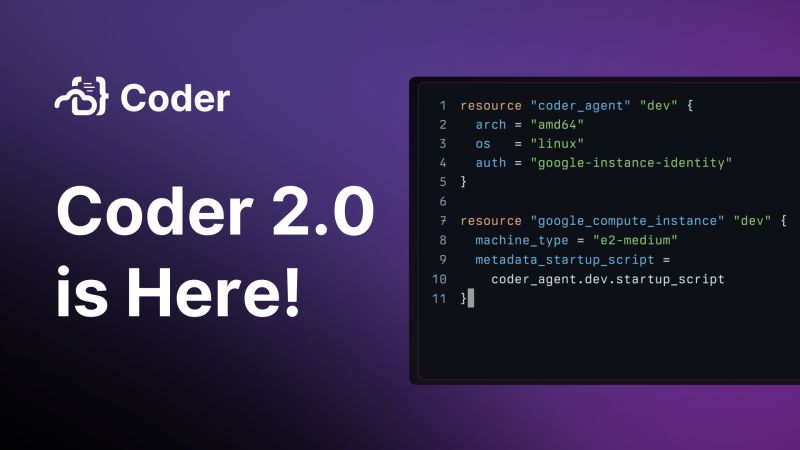 Coder 2.0: Build Dev Containers with Envbuilder | Coder posted on the ... Coder 2.0: Build Dev Containers with Envbuilder | Coder posted on the ...
