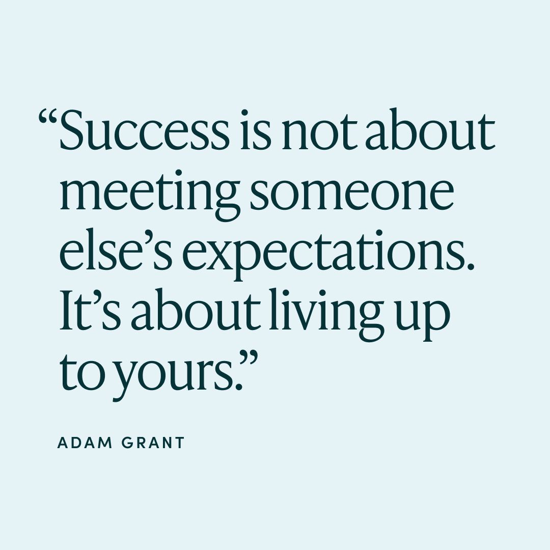 This is so important! We need to all define success for ourselves and ... This is so important! We need to all define success for ourselves and ...