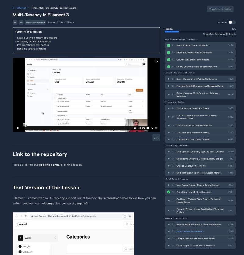 New VIDEO version of my course New VIDEO version of my course