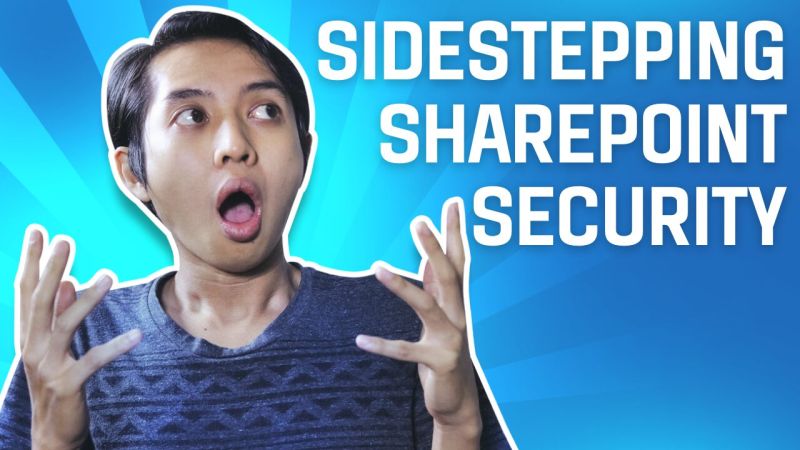 COMPUNET INFOTECH INC. on LinkedIn: Sidestepping SharePoint Security ... COMPUNET INFOTECH INC. on LinkedIn: Sidestepping SharePoint Security ...
