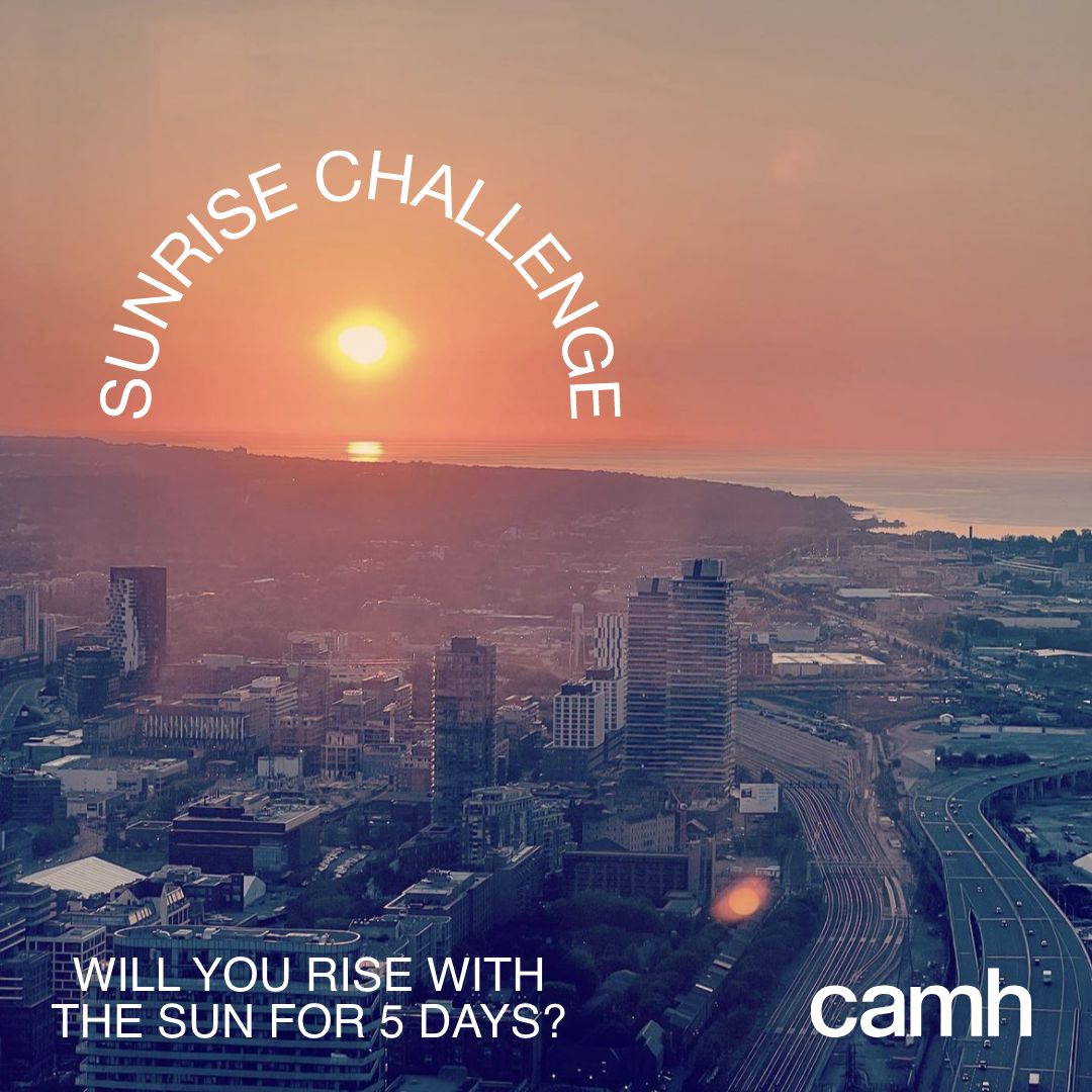 CAMH Foundation on LinkedIn: CAMH Sunrise Challenge | 17 comments CAMH Foundation on LinkedIn: CAMH Sunrise Challenge | 17 comments