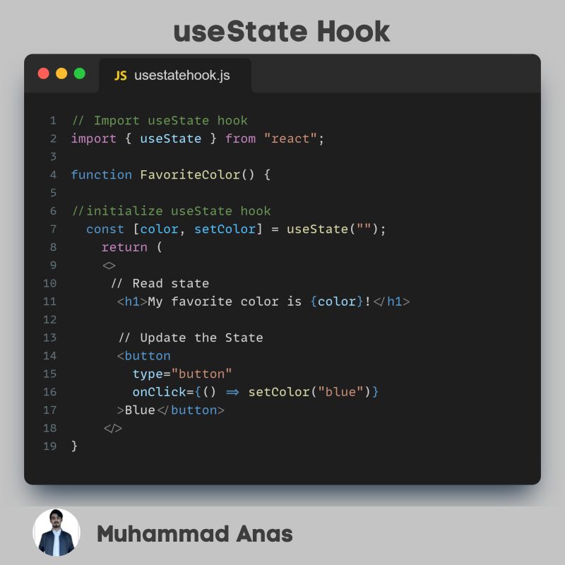 Muhammad Anas on LinkedIn: #coding #reactjs #javascript #frontenddeveloper Muhammad Anas on LinkedIn: #coding #reactjs #javascript #frontenddeveloper