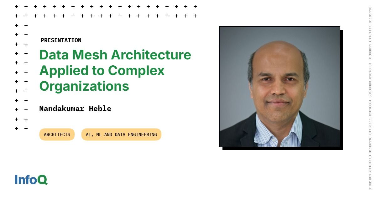 InfoQ on LinkedIn: #infoq #datamesh #transcript #ai #ml InfoQ on LinkedIn: #infoq #datamesh #transcript #ai #ml