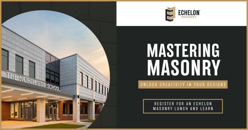 Echelon Masonry on LinkedIn: Masonry & Architecture CEUs: Echelon Lunch ... Echelon Masonry on LinkedIn: Masonry & Architecture CEUs: Echelon Lunch ...