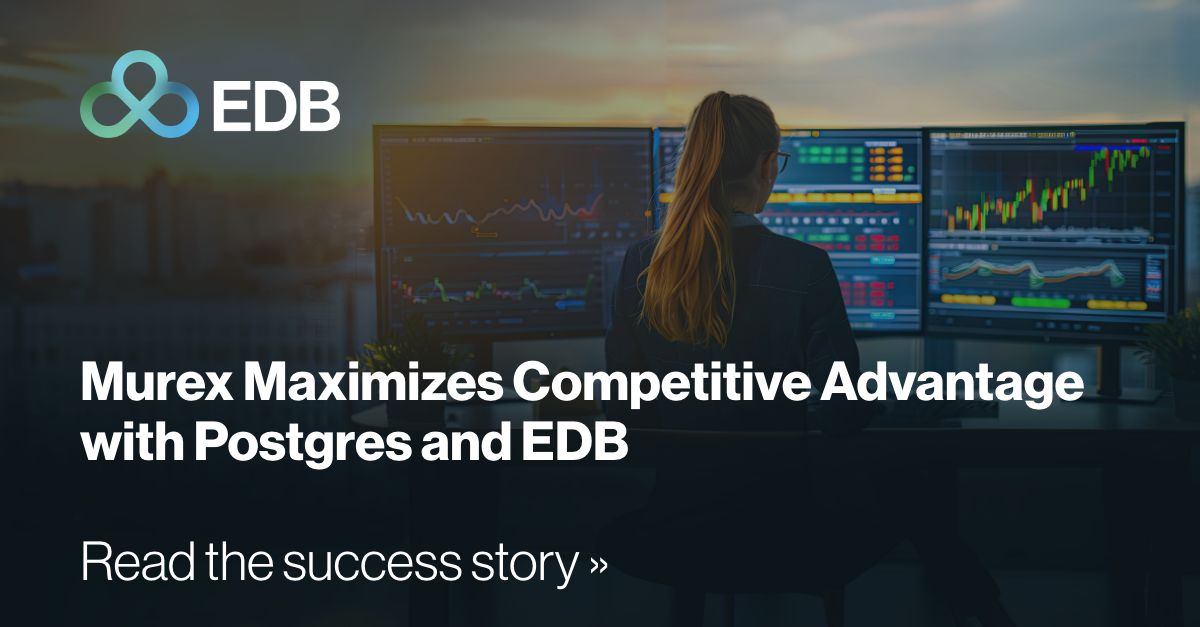 EDB on LinkedIn: #edbpostgresai #postgresql #justsolveitwithpostgres # ... EDB on LinkedIn: #edbpostgresai #postgresql #justsolveitwithpostgres # ...