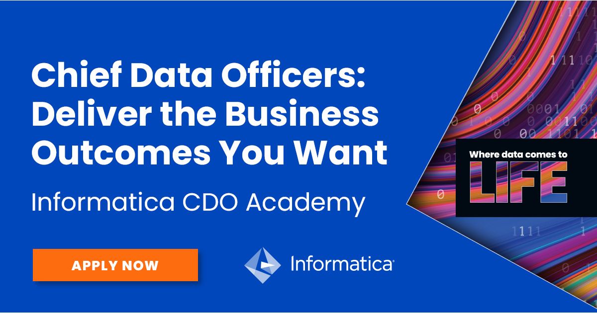 Maria Pulsoni-Cicio on LinkedIn: Informatica CDO Academy Maria Pulsoni-Cicio on LinkedIn: Informatica CDO Academy