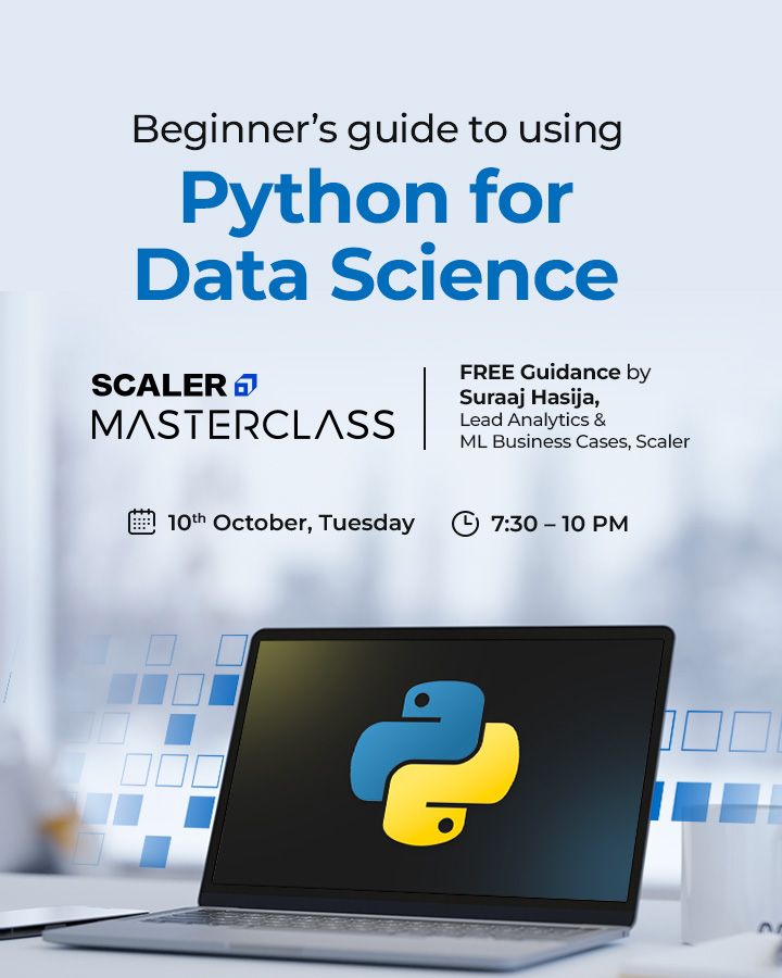 Scaler on LinkedIn: Data Science using Python Scaler on LinkedIn: Data Science using Python
