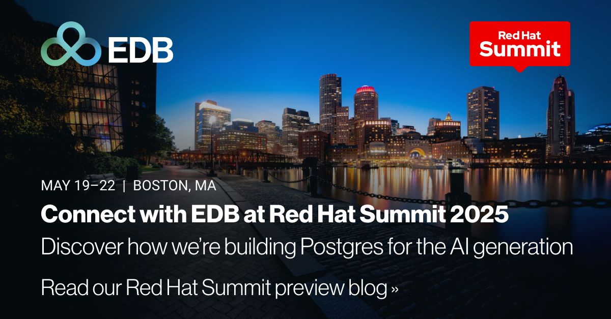 #edb #edbpostgresai #justsolveitwithpostgres #opensource # ... #edb #edbpostgresai #justsolveitwithpostgres #opensource # ...