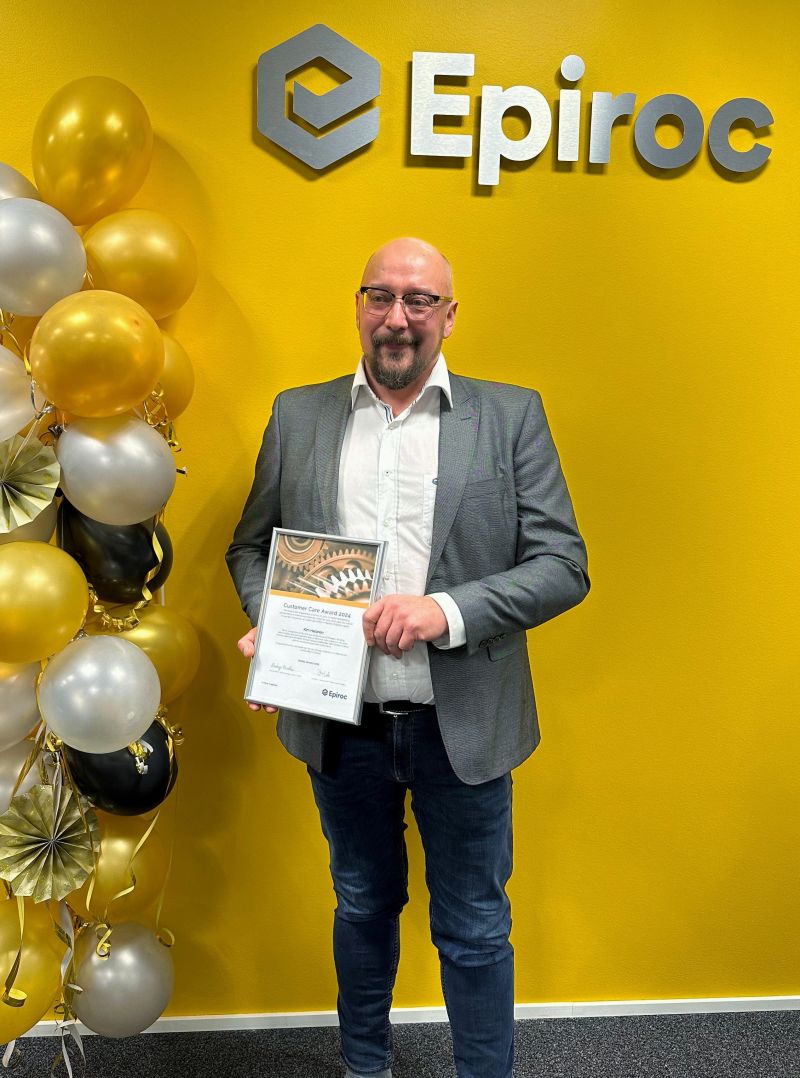 Epiroc Customer Care Award was established at Epiroc in 2001, to honor ... Epiroc Customer Care Award was established at Epiroc in 2001, to honor ...