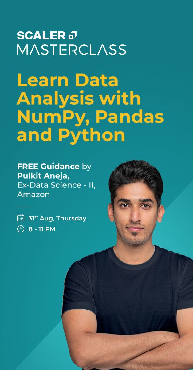 Scaler on LinkedIn: Data Analysis with NumPy, Pandas, and Python Scaler on LinkedIn: Data Analysis with NumPy, Pandas, and Python