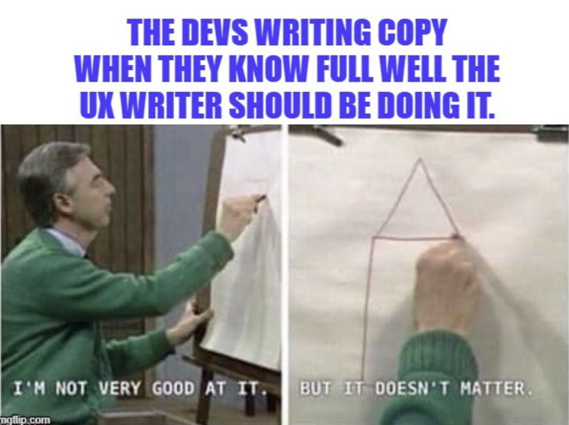 Why UX writers love devs | Yuval Keshtcher posted on the topic | LinkedIn Why UX writers love devs | Yuval Keshtcher posted on the topic | LinkedIn