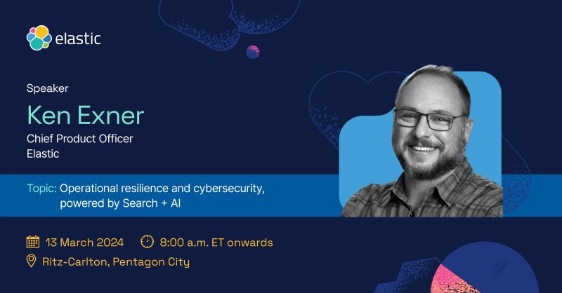Karl Zurbriggen on LinkedIn: 2025 Elastic Public Sector Summit Karl Zurbriggen on LinkedIn: 2025 Elastic Public Sector Summit