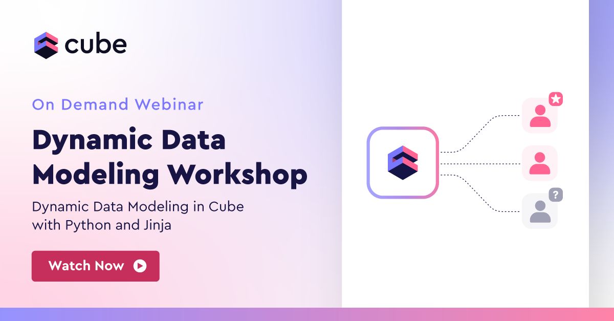 Cube on LinkedIn: Dynamic Data Modeling Workshop Cube on LinkedIn: Dynamic Data Modeling Workshop