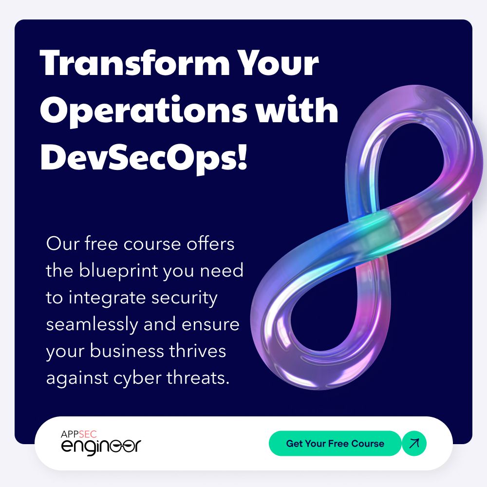AppSecEngineer on LinkedIn: #free #devsecops #appsec #free #course AppSecEngineer on LinkedIn: #free #devsecops #appsec #free #course