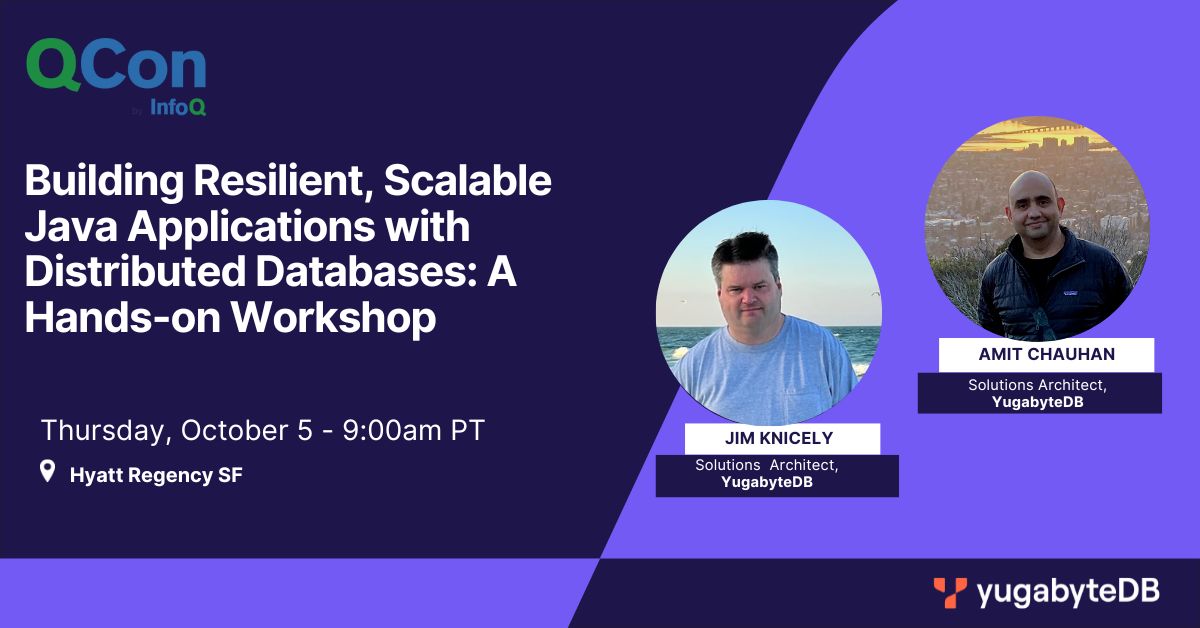 Yugabyte on LinkedIn: #qconsf #yugabytedb #distributedsql #postgresql # ... Yugabyte on LinkedIn: #qconsf #yugabytedb #distributedsql #postgresql # ...